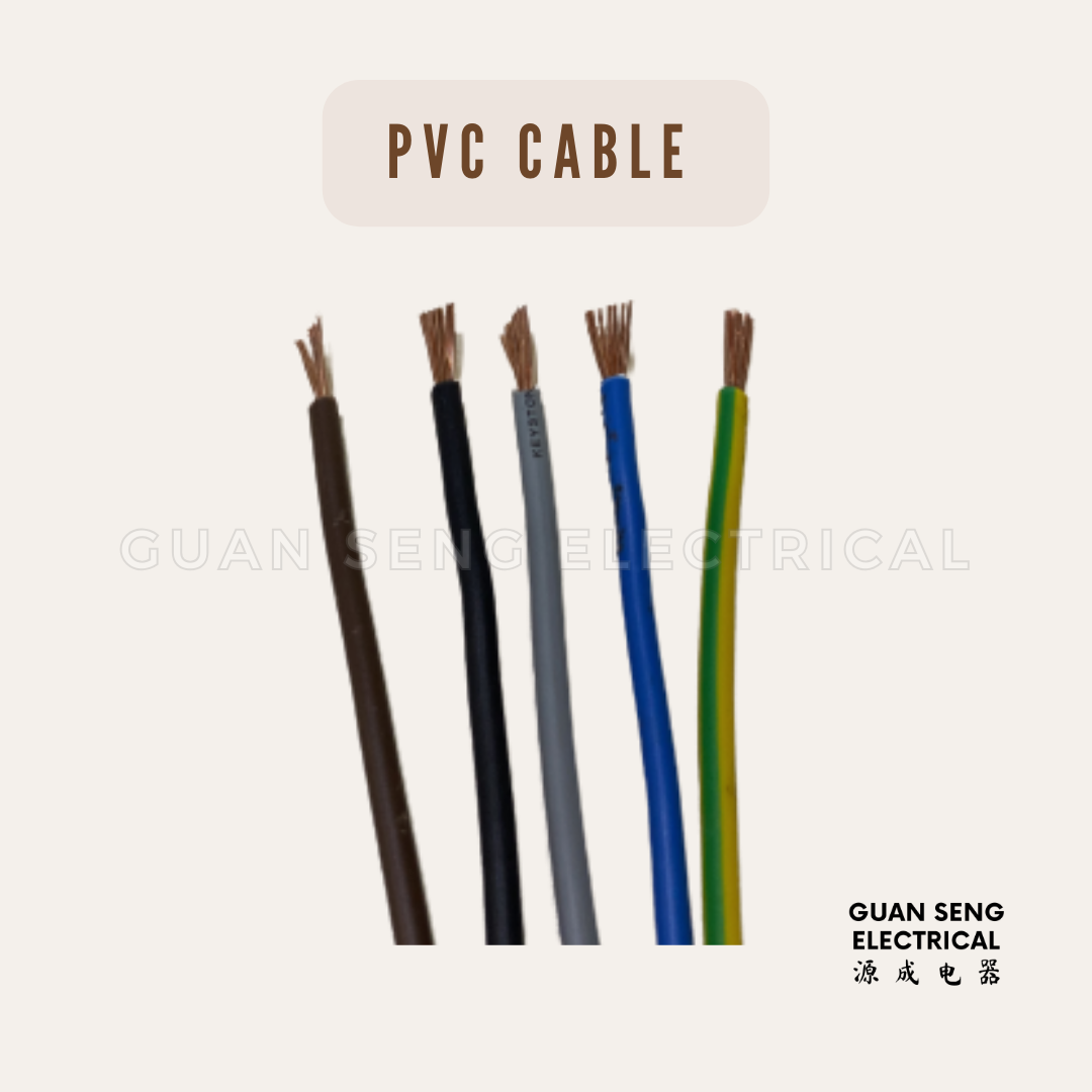 2.5mm PVC Electrical Cable Wire - 2/5/10 meters – Guan Seng Electrical