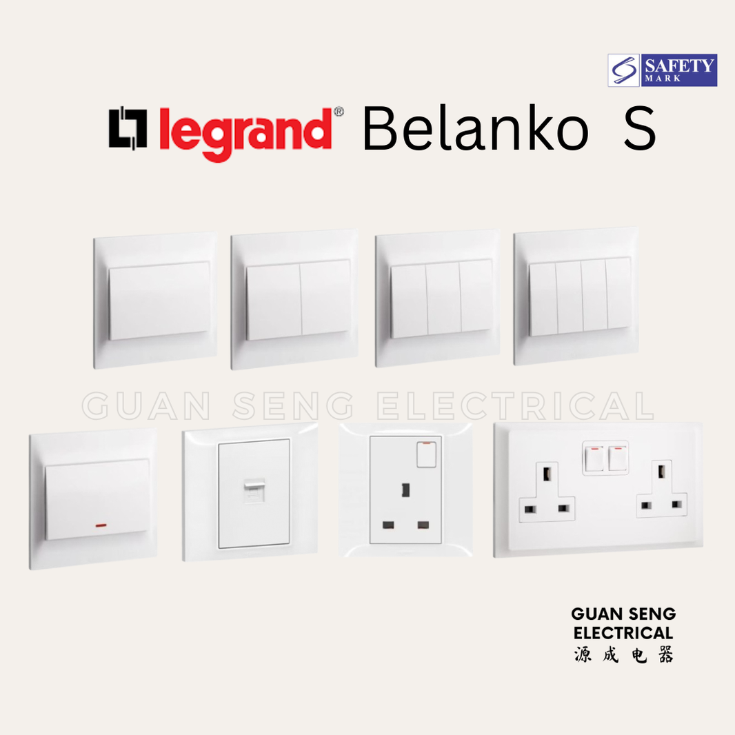 Legrand Switches, Sockets & Isolators Singapore | Guan Seng Electrical