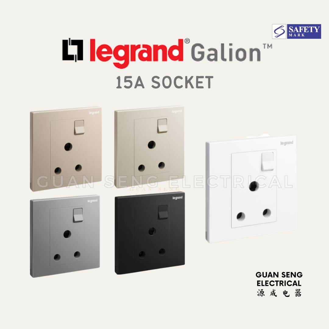 Legrand Switches, Sockets & Isolators Singapore | Guan Seng Electrical