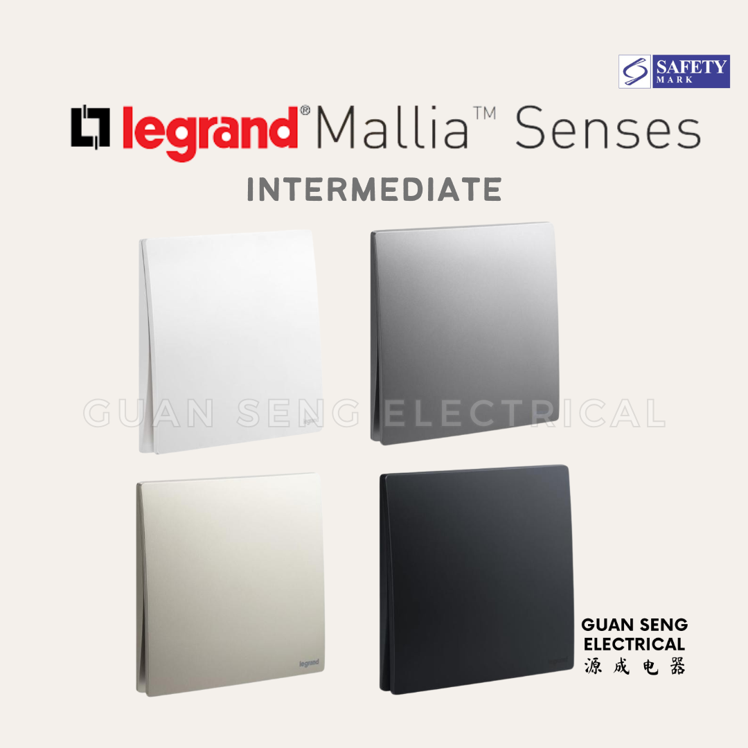 Legrand Mallia Senses Intermediate Switch | Guan Seng Electrical Singa
