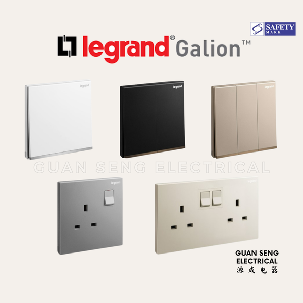 Legrand Galion Switches & Sockets | Guan Seng Electrical SG